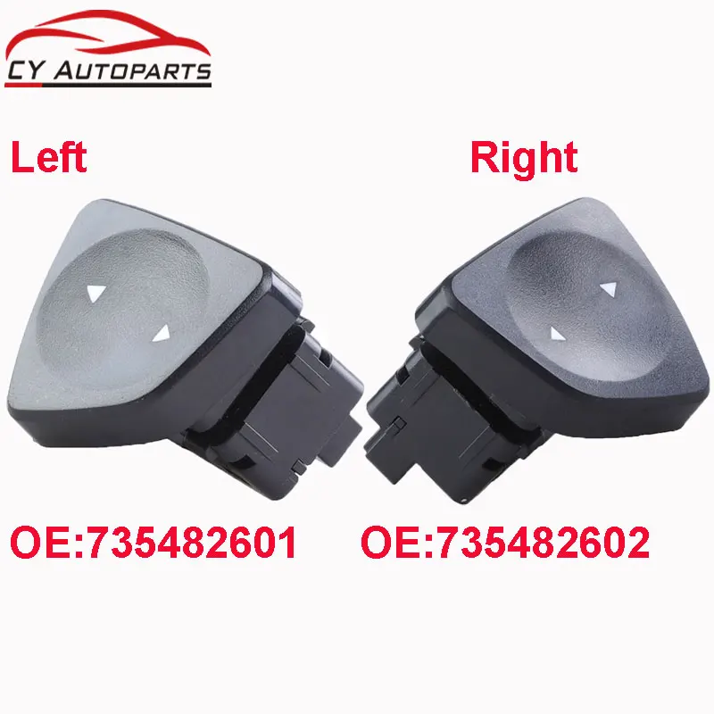 New Left And Right Window Control Switch For Fiat 500 2007 On Panda ...