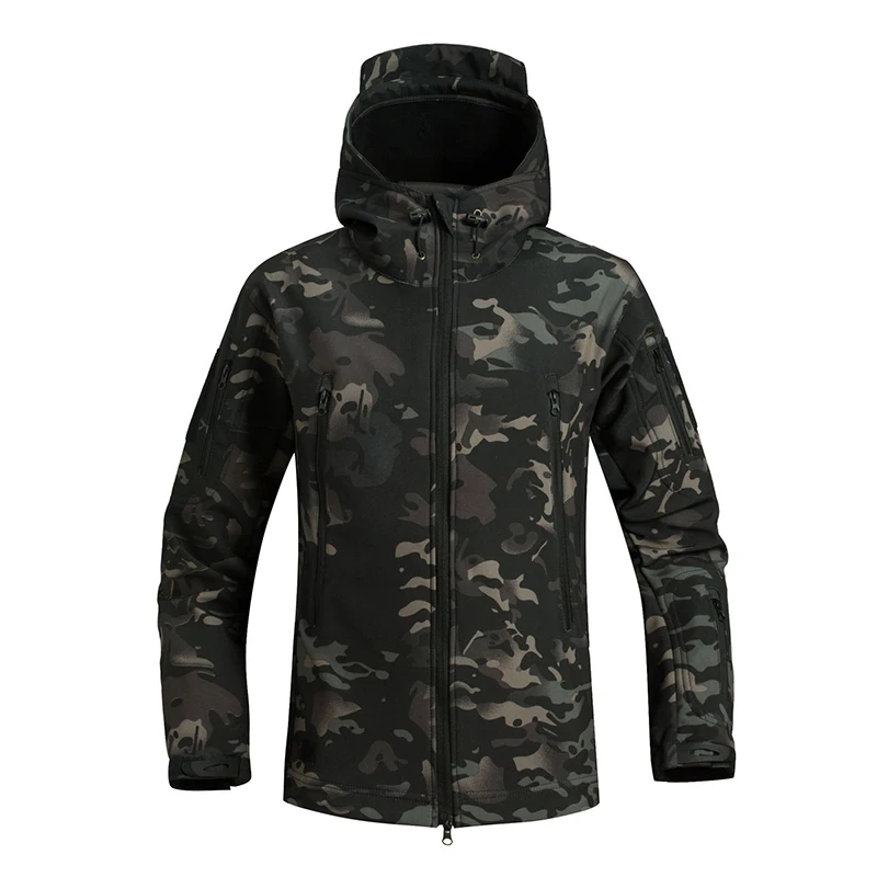 2022 Mens Outdoor Jacket Military Tactical Windproof Waterproof Jacket ...