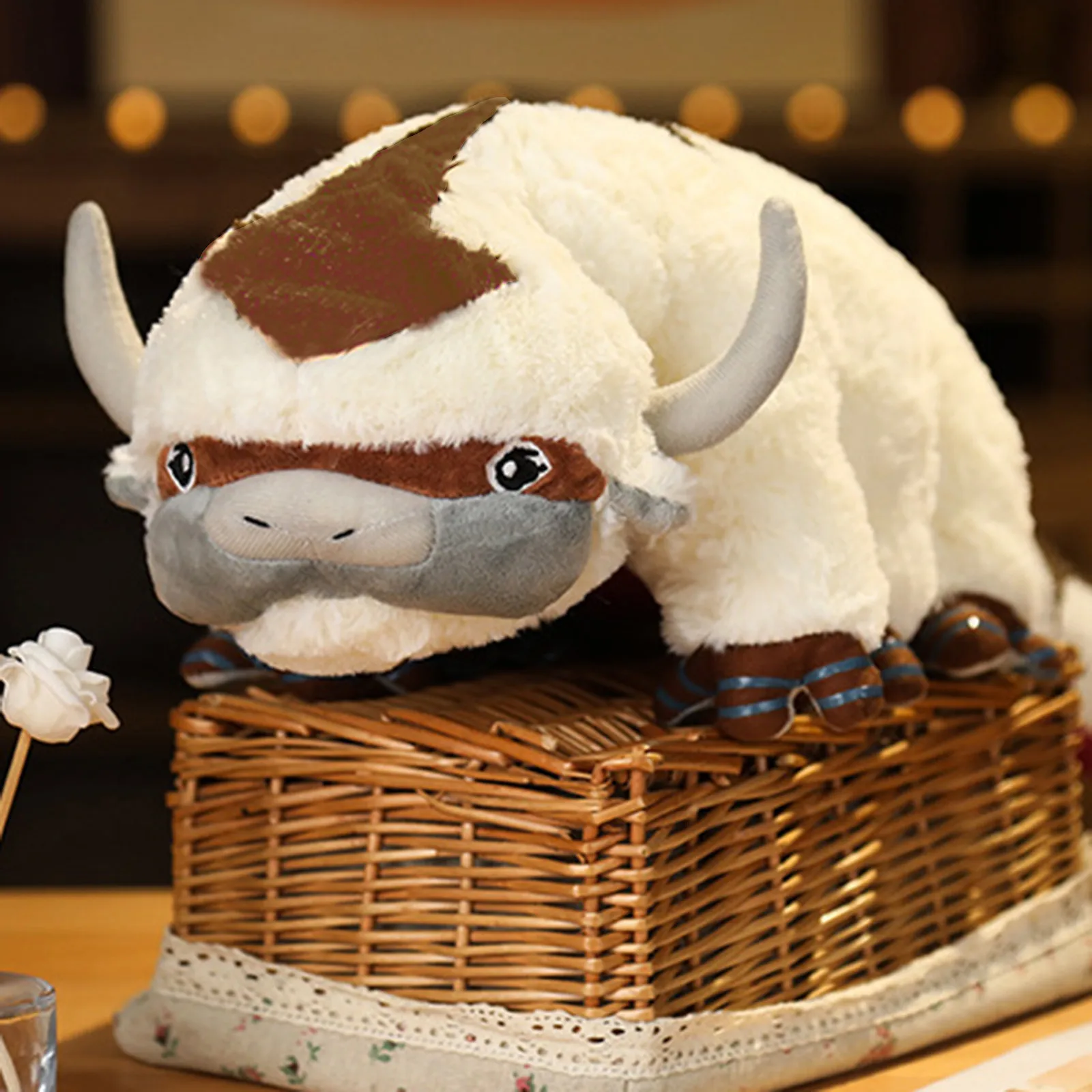 40cm Anime Appa Toys Stuffed Dolls Plushie Toy Soft Cute Cartoon Momo ...