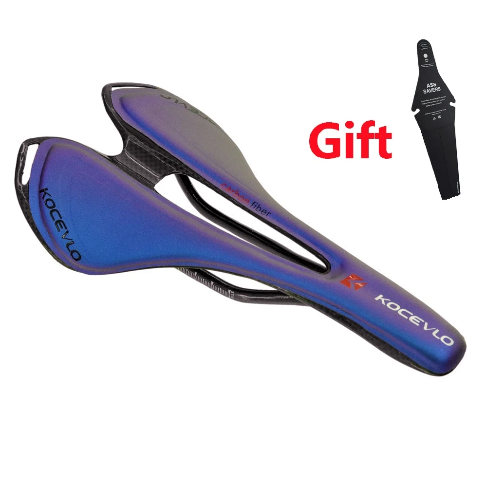 NEW KOCEVLO Carbon Fiber Saddle Road mtb Mountain Bike Bicycle Saddle ...