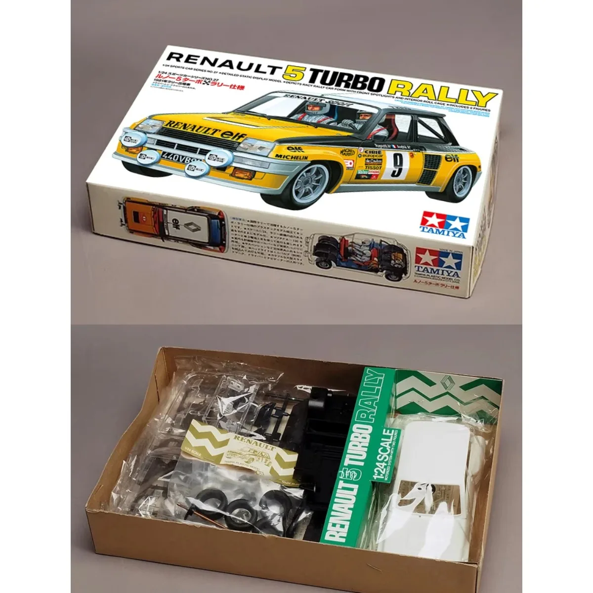TAMIYA 24027 5 Cinq Turbo voiture de rallye 1/24 bricolage kit de ...