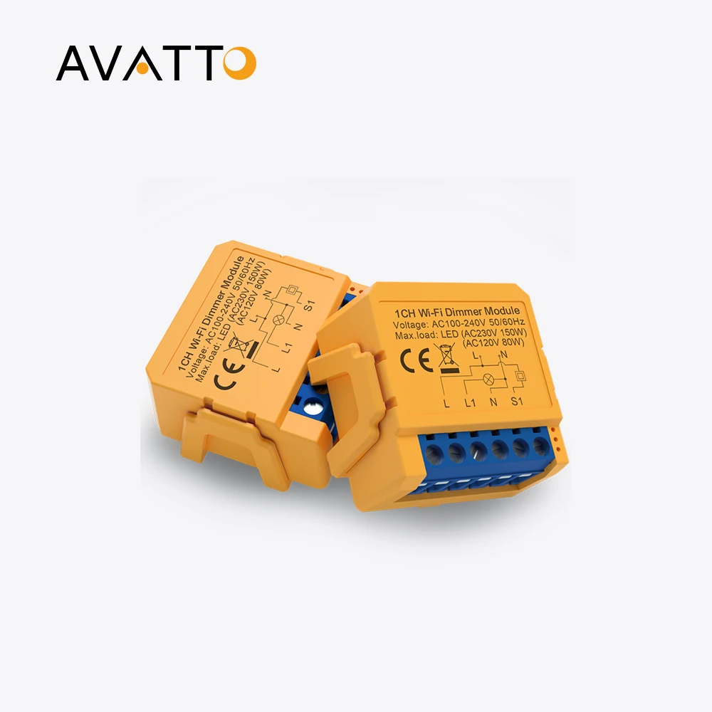 AVATTO-Tuya-Smart-WiFi-Dimmer-Switch-Module-1-2-Gang-Dimmable-Light ...