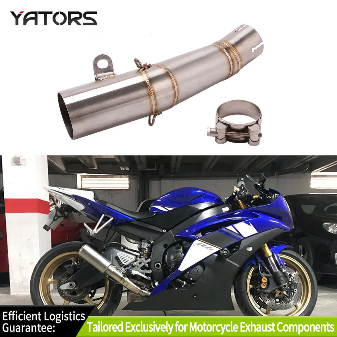 For Yamaha R6 YZF-R6 2006-2016 Motorcycle Exhaust & Exhaust Systems ...