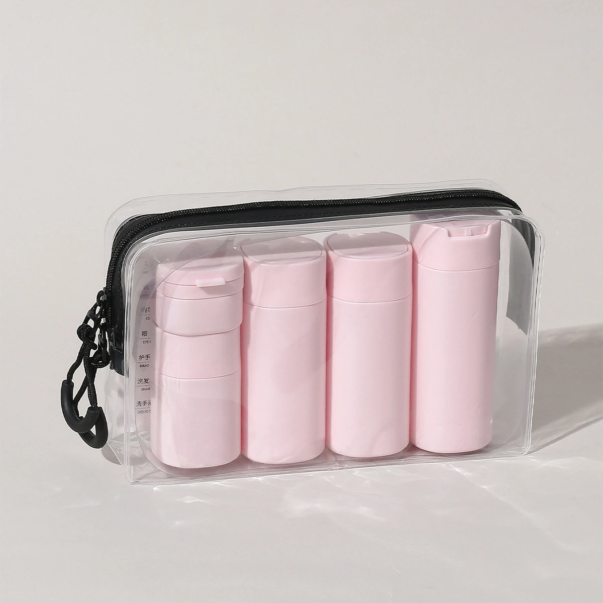 5pcs Multiple Colors Portable Soft Touch Cream Travel Dispenser Bottles ...