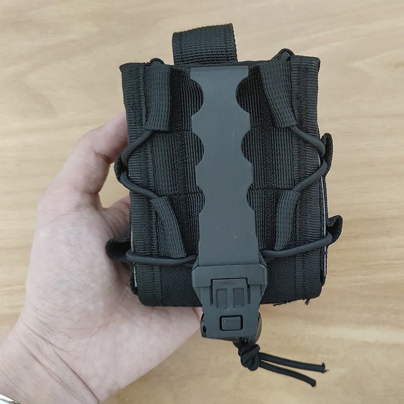 Tactical-Open-Top-Handcuff-Holder-With-Clip-Strap-Waist-Belt-Bag-for ...
