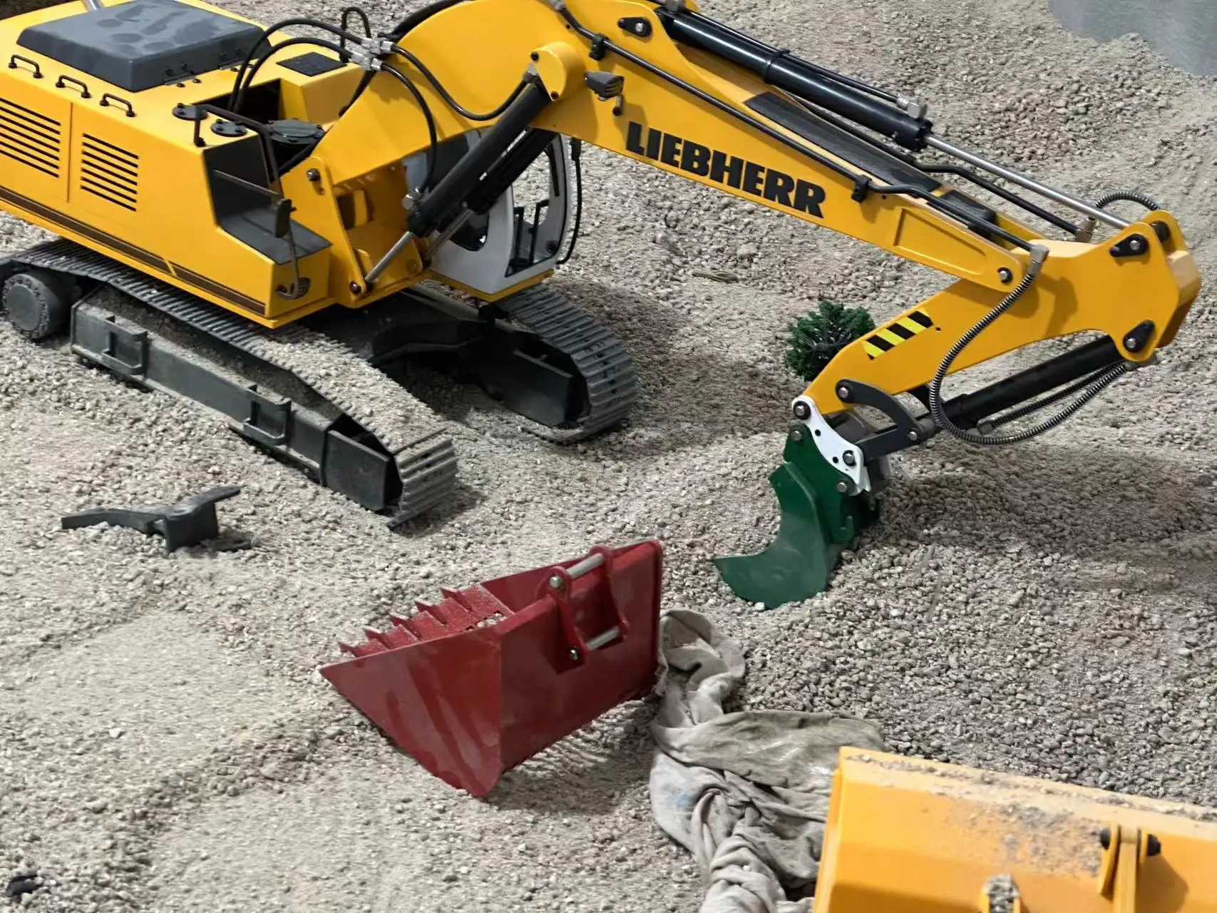 Sample Machine /1/14 Scale/1/12 Scale/Rc Excavator/Rc Digger ...