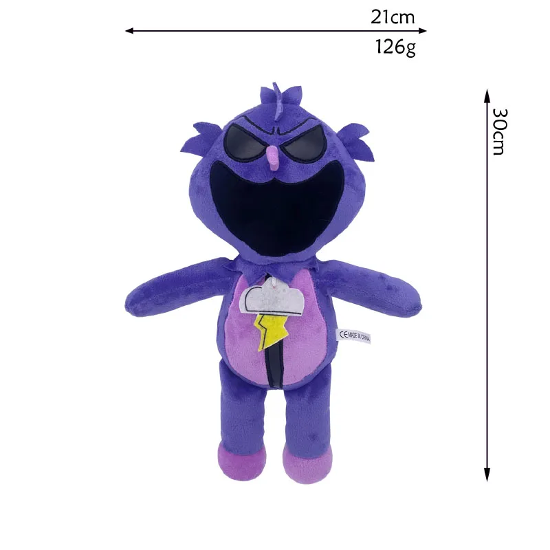 NEW 25-30cm Smiling Critters Plush Toy Smiling Critters Cat Nap Catnat ...