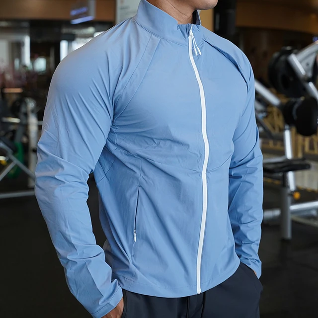 Outdoor Sports & Fitness Workout Men's Jacket - Men's Fitness Apparel ...