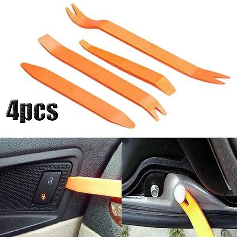 4pcs/Set Plastic Auto Car Disassembly Interior Kit Car Radio Door DVD ...