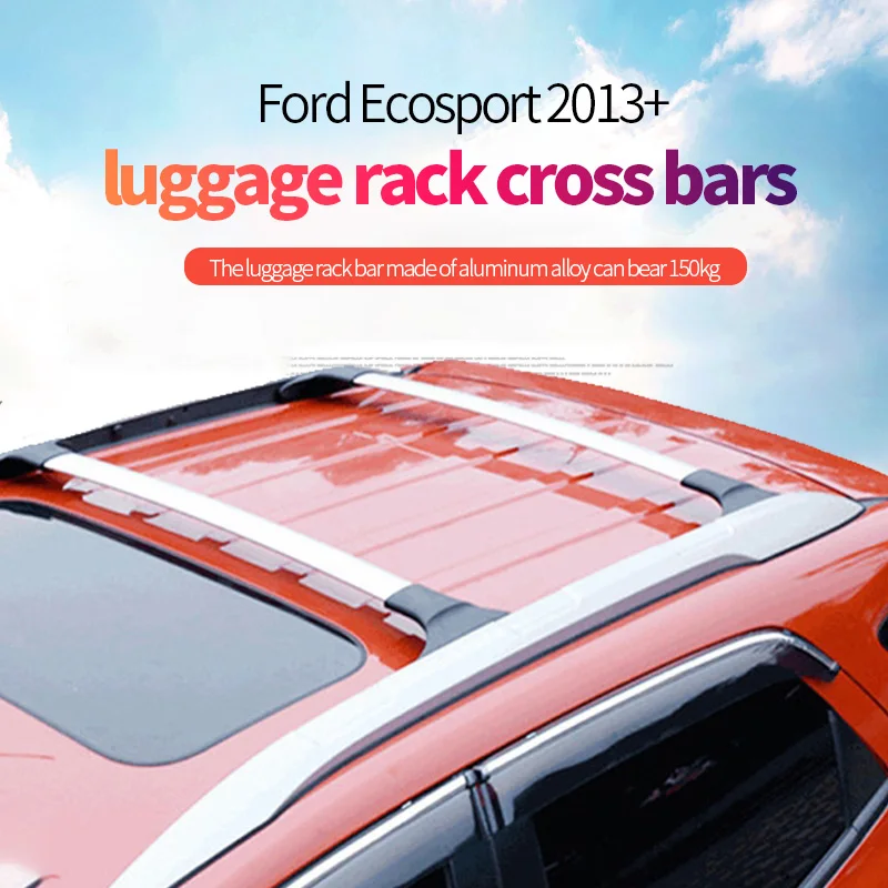Car Roof Racks Cross Bars Crossbars 150KG For Ford Ecosport 2013 ...