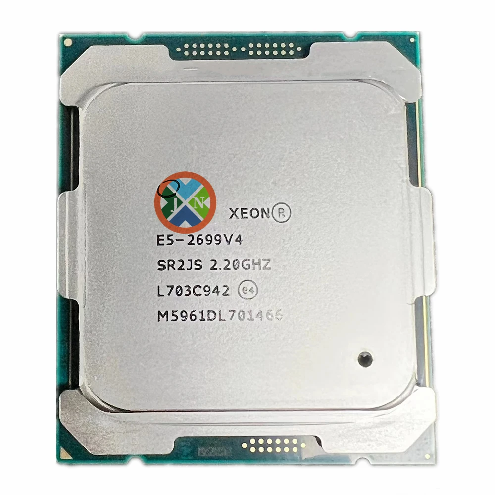 Usado Xeon CPU E5 2699V4 2.20GHz 22 Cores 55M LGA2011 3 E5 2699 V4 processador E5 2699V4 frete ...