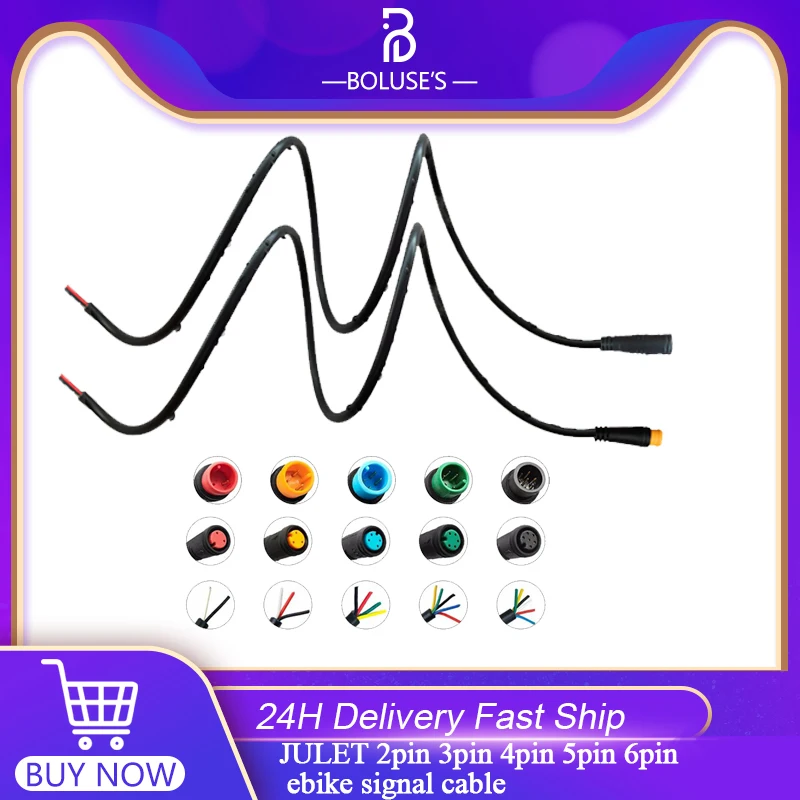 JULET-Cable-2Pin-3Pin-4Pin-5Pin-6Pin-Waterproof-Connector-Cable ...