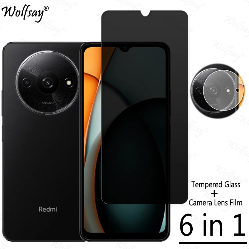 Privacy-Screen-Protector-For-Xiaomi-Redmi-A3X-Anti-Spy-Tempered-Glass ...
