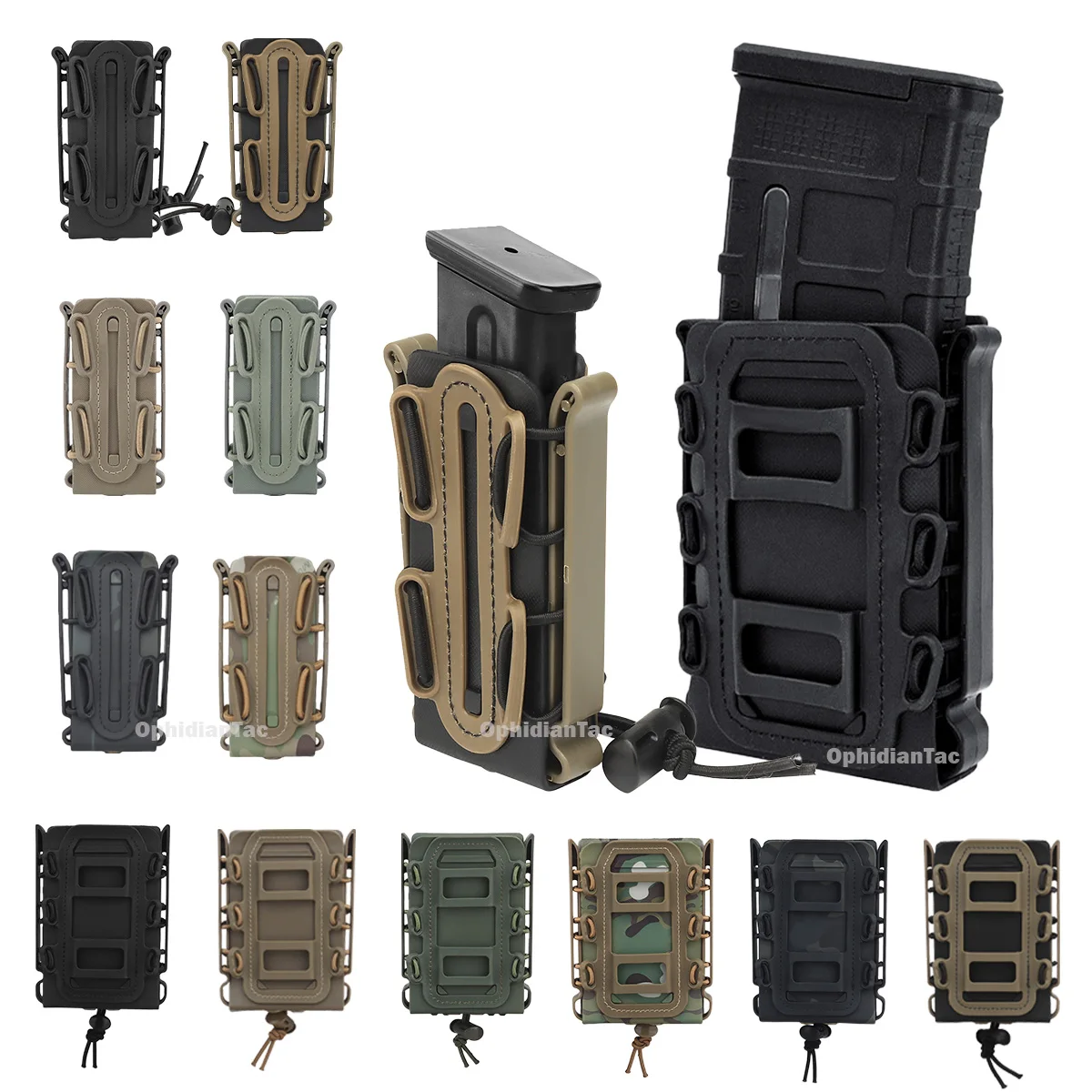 Magazine-Pouch-Carrier-Tactical-Fast-Mag-Flexible-Molle-for-AK-74-47-AR ...