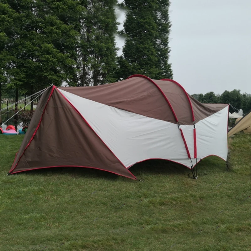 Include-1-Front-Wall-Fabric-Super-Large-Habi-Double-Pole-Roof-Tent ...