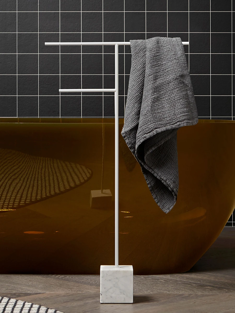 Bathroom-bathroom-marble-floor-standing-towel-rack-minimalist-style-no ...