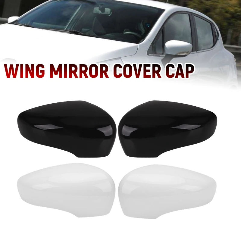 Side Door Wing Mirror Cover Cap Case For Renault Clio MK4 2012 2013 ...