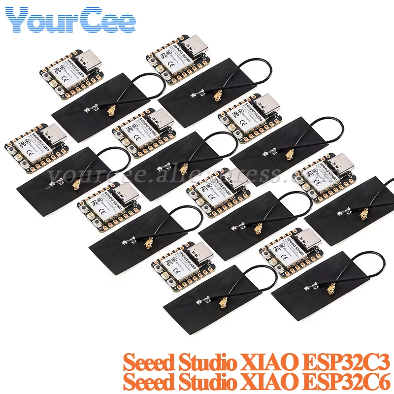 10pcs/1pc Seeed Studio XIAO ESP32C3 BLE WIFI Wireless Development Board ...