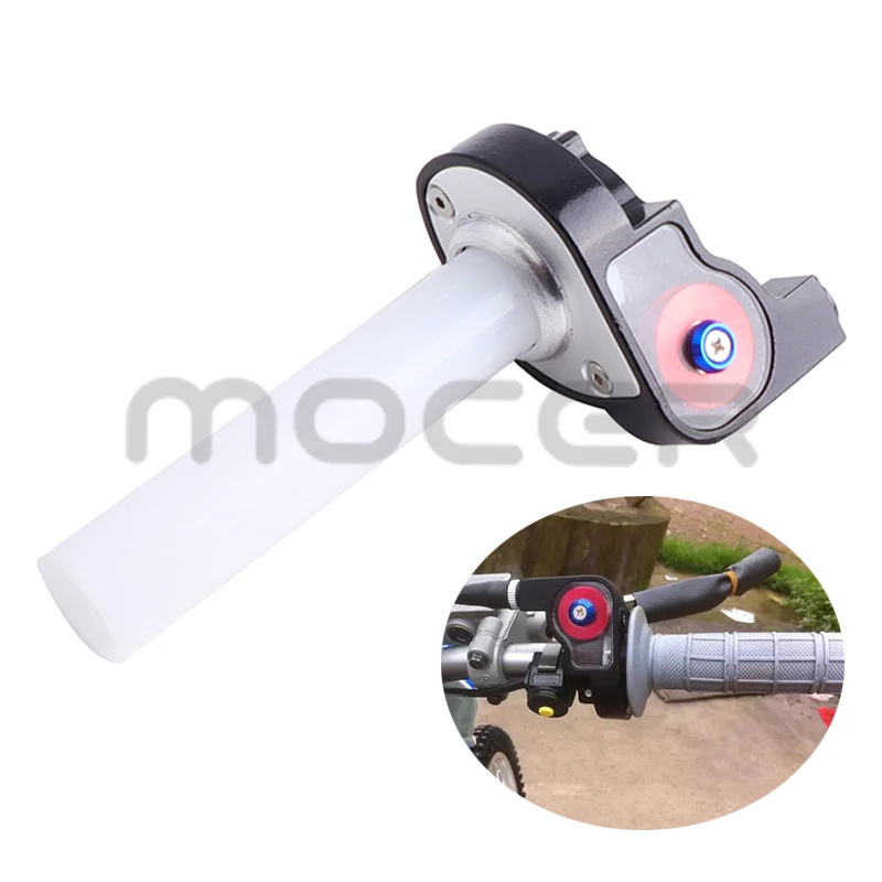 Motorcycle 22mm Aluminum Alloy Visual Throttle Twist Grips Gas Throttle Handle Fit For 50cc ...