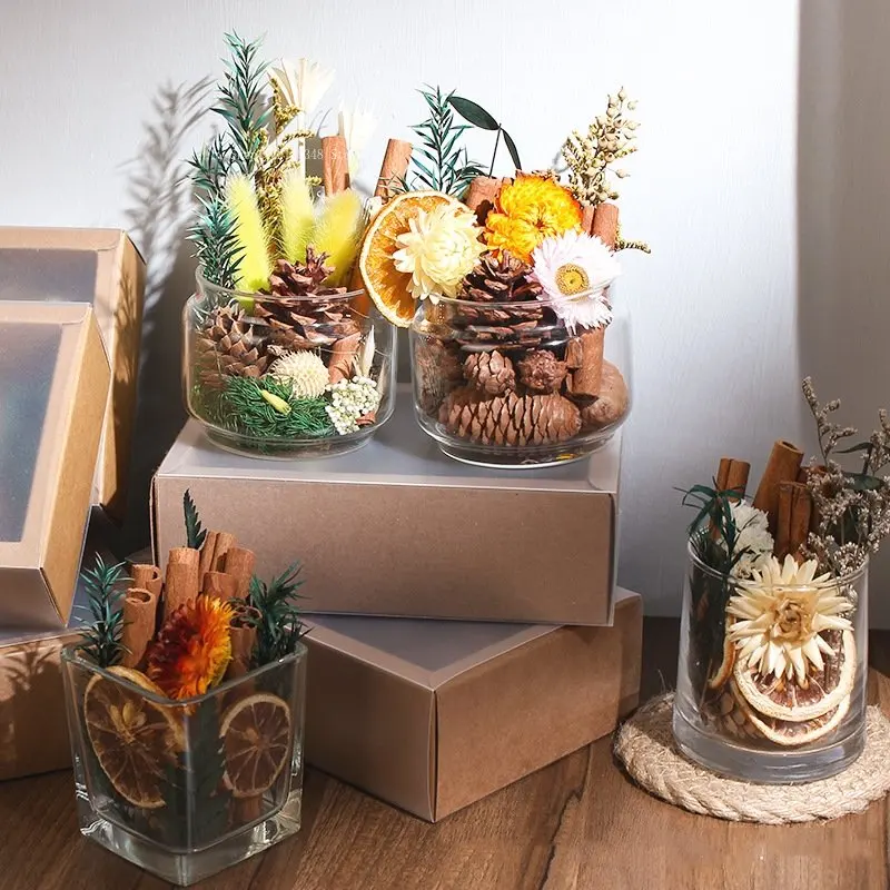 Natural-Dried-Flowers-Homemade-Non-fire-Aromatherapy-Cup-Fragrance ...