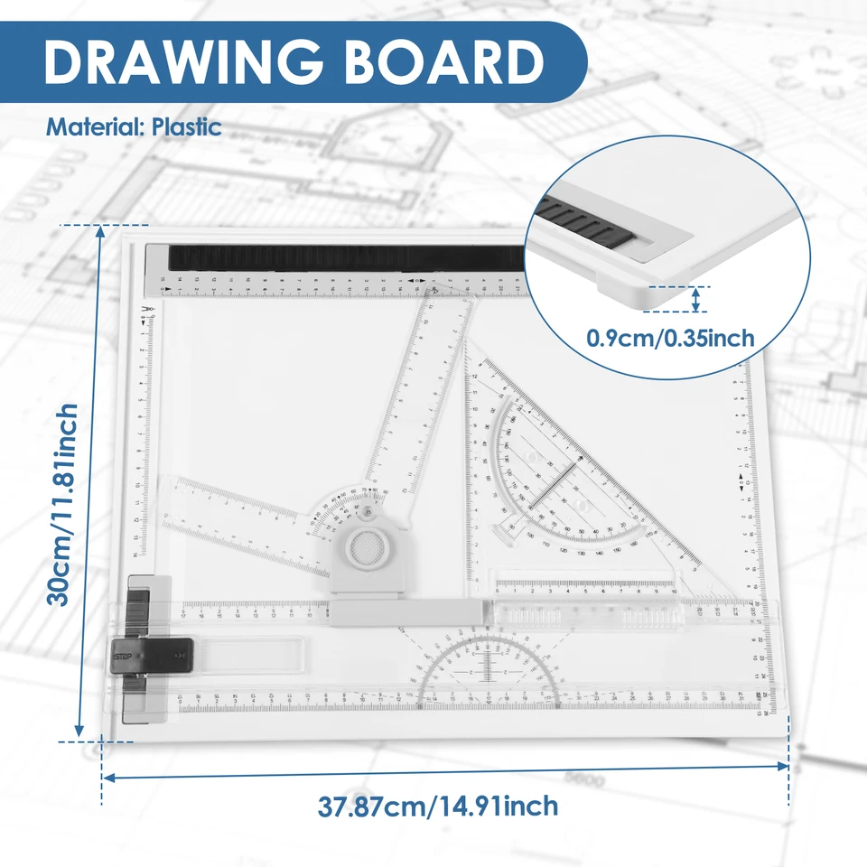 Drafting Board Portable Drafting Tool A4 Drawing Board Drafting Table ...