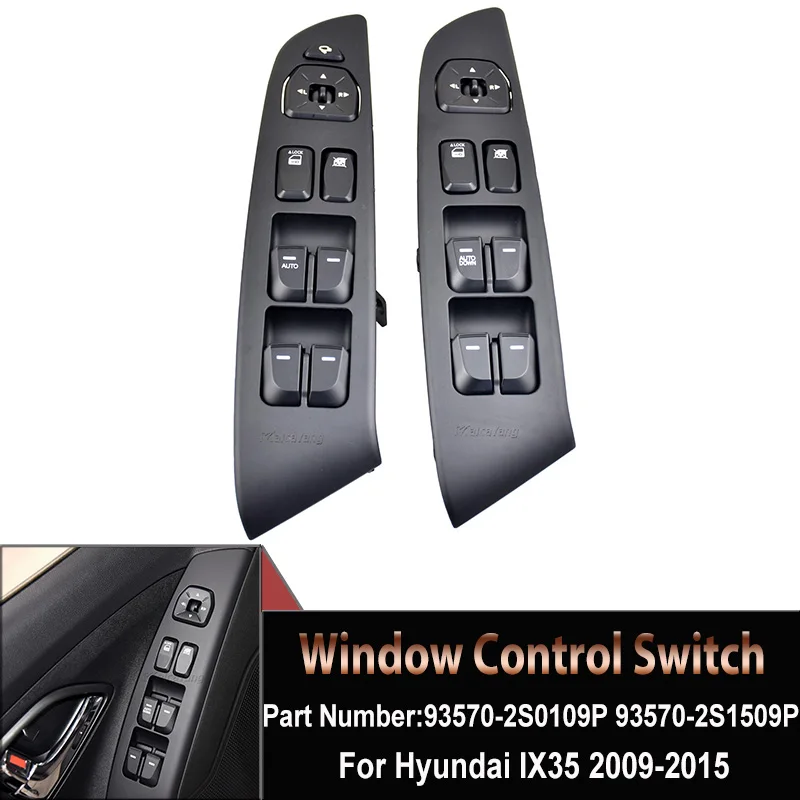 93570-2S0109P-93570-2S0109P-Left-Hand-Driver-Window-Power-Switch-For ...