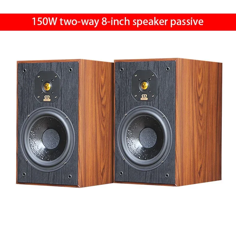 150W-8-Inch-Passive-Speaker-Bookshelf-Speaker-High-Power-Home-DIY-Fever ...