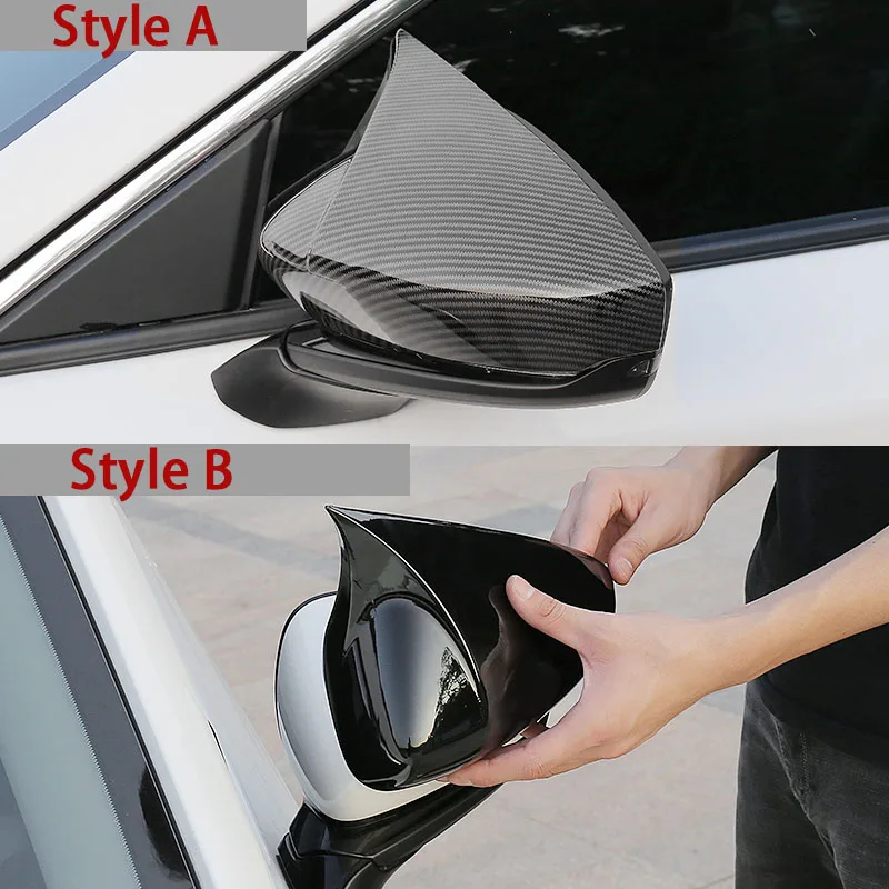 Car-Styling-Door-Side-Wing-Rearview-Mirror-Caps-Cover-Trim-For-Mazda-3 ...