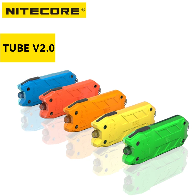 Nitecore Tube V2.0 Keychain Light Usb Rechargeable Built-in Battery Edc ...
