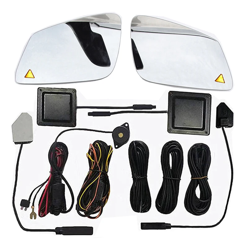 Car-Accessory-Side-Heat-Mirror-Radar-Detector-Blind-Spot-Detection-BSD ...