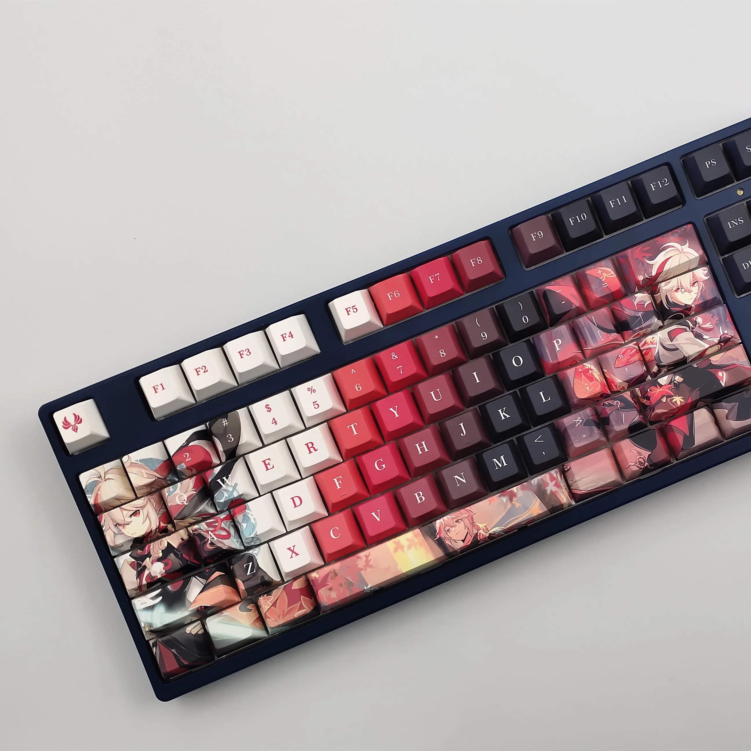 Genshin-Kazuha-Keycap-Five-sided-PBT-Sublimation-Anime-Key-Cap ...