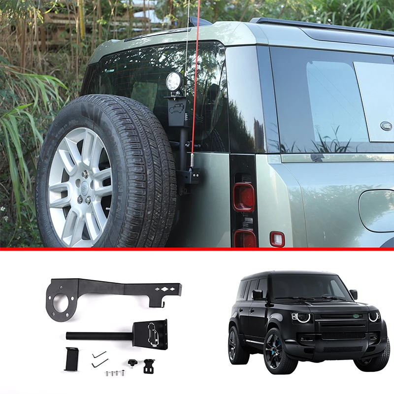 Stainless-Black-For-Land-Rover-Defender-90-110-2020-2024-Car-Rear ...