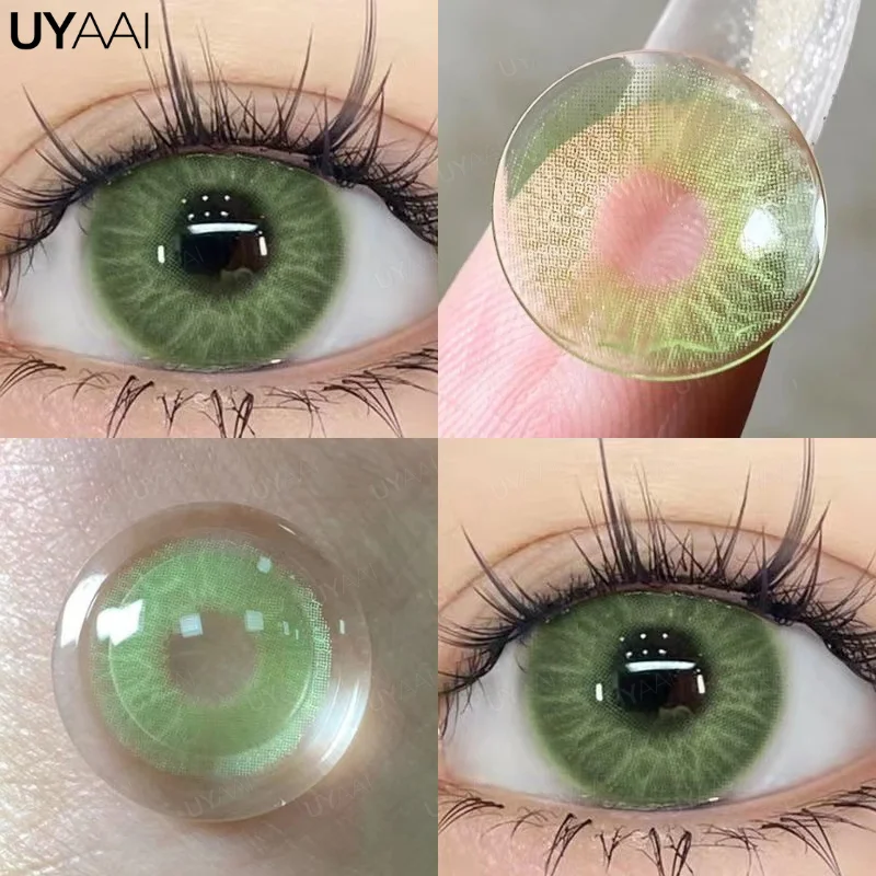 Natural Light Green Eye Color