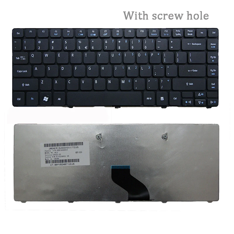 New Laptop Keyboard For Acer 4750 4750g Ms2316 4743 4743g Ms2332 4752 ...