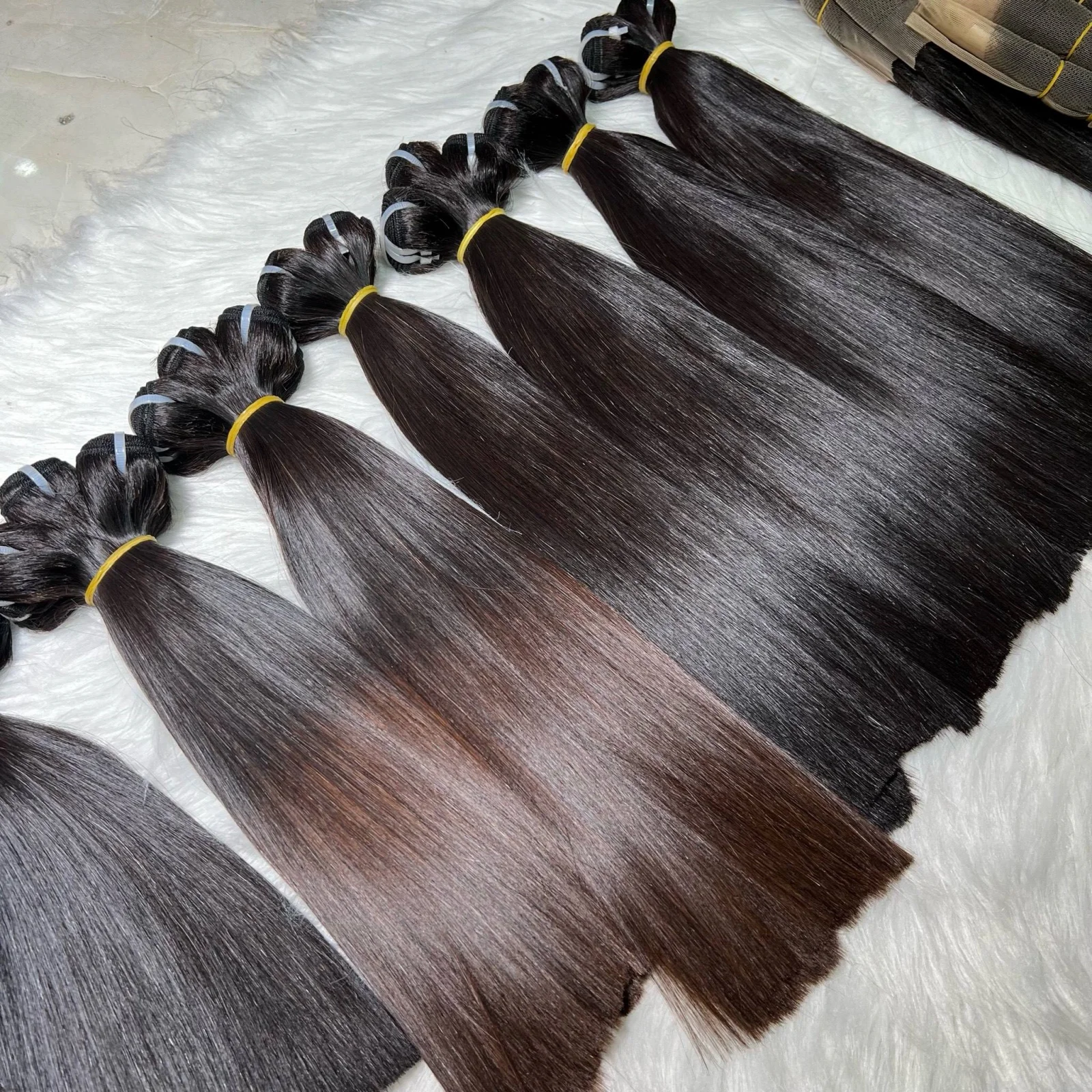 16A 100% Virgin Vietnamese Human Hair Bundles for Hair Extensions ...