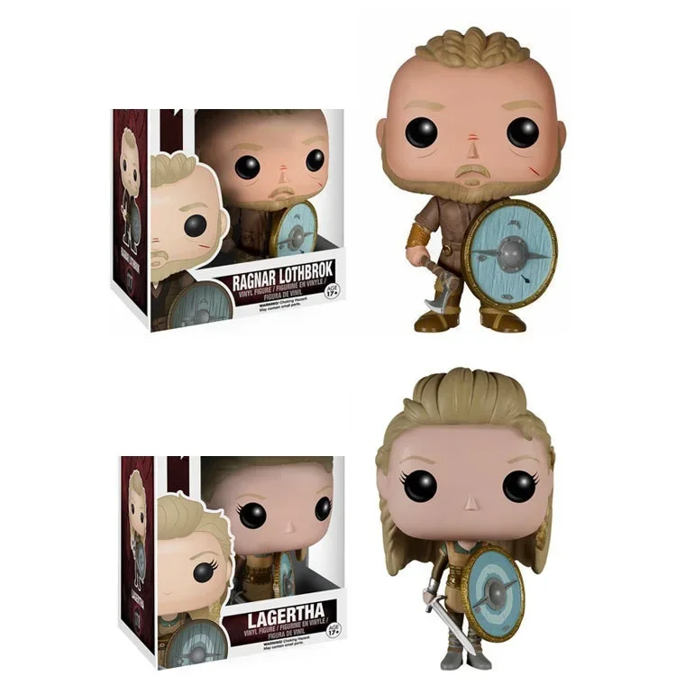 Funko-TV-Vikings-LAGERTHA-178-RAGNAR-LOTHBROK-177-Action-Figure ...