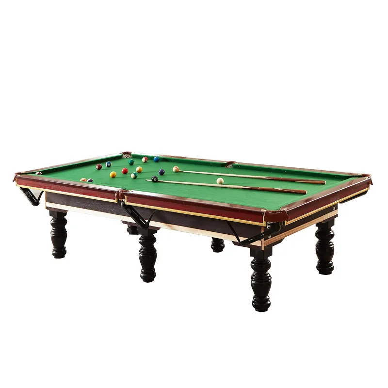 Standard-billiard-table-home-adult-standard-American-black-8-billiard ...