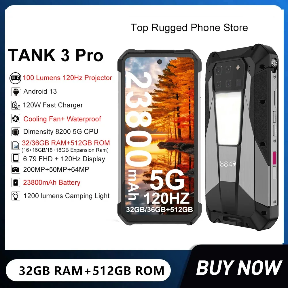 8849-Tank-3-Pro-Rugged-5G-Smartphones-Octa-Core-32-36GB-512GB-6-79FHD ...