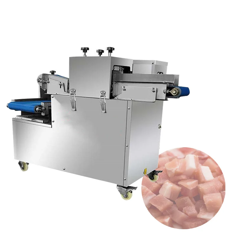 Fresh-Meat-Cuber-Dicer-Pork-Dicing-Machine-Meat-Strip-Cutter-Cutting ...