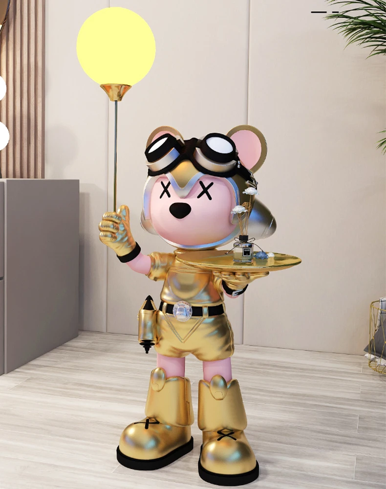 Nordic Astronaut Home Decor Resin Statue And Sculpture Large Home ...