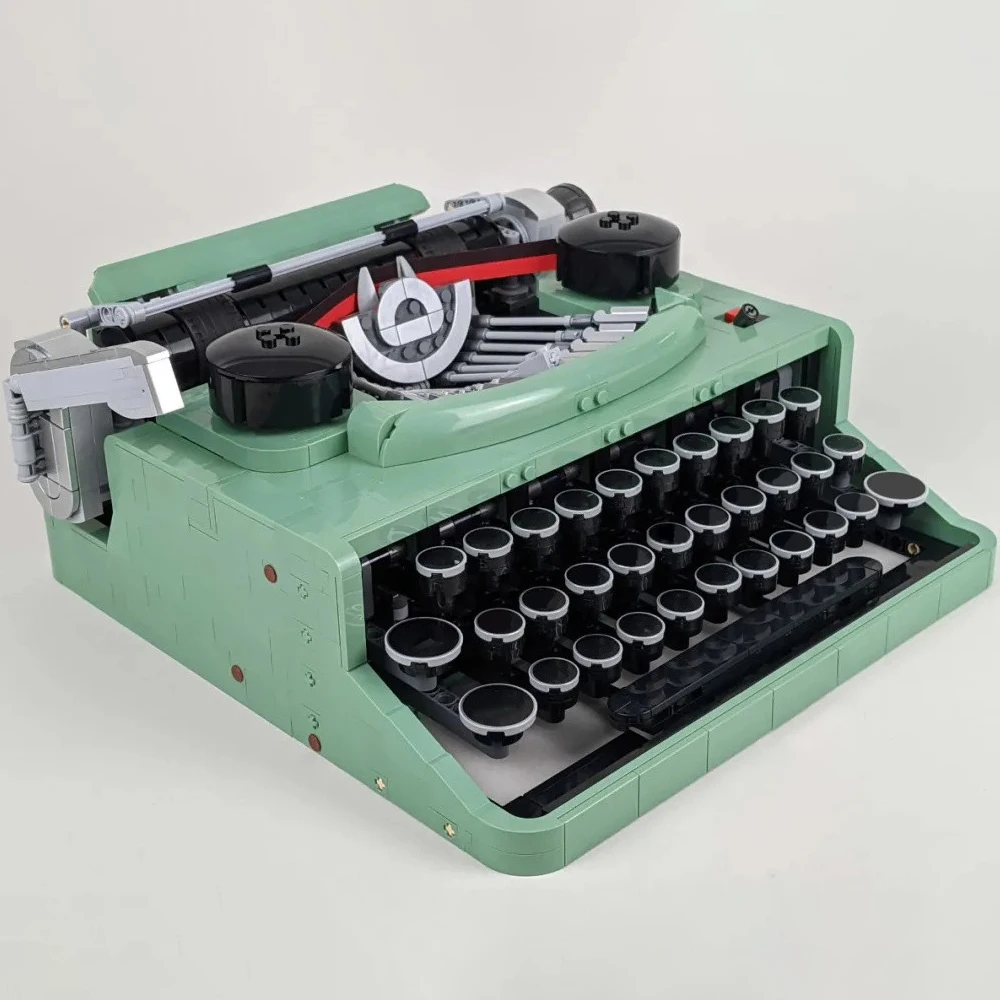 Technical-Creative-Expert-Retro-Typewriter-Moc-Ideas-Pinda-Blocks-Model ...