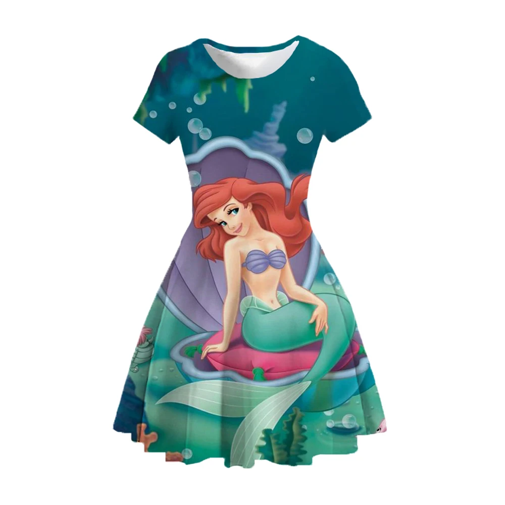 Disney-Mermaid-Ariel-Princess-Dress-Elegance-Kawaii-Atlantic-Ocean ...