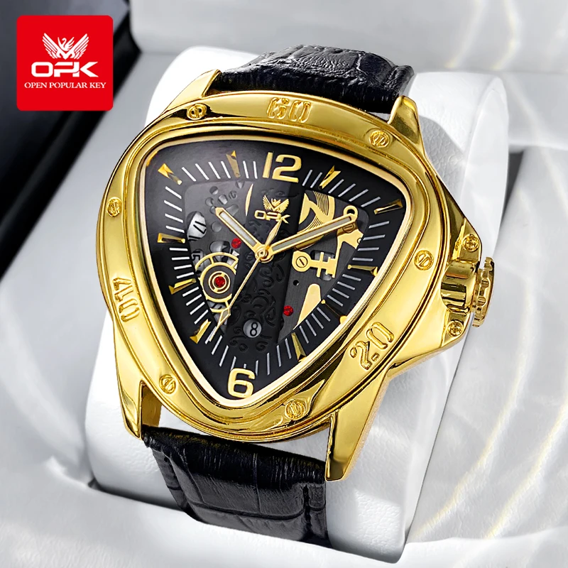 OPK 8168 Luxury Brand Original Men Watch Classic Waterproof HD Luminous ...