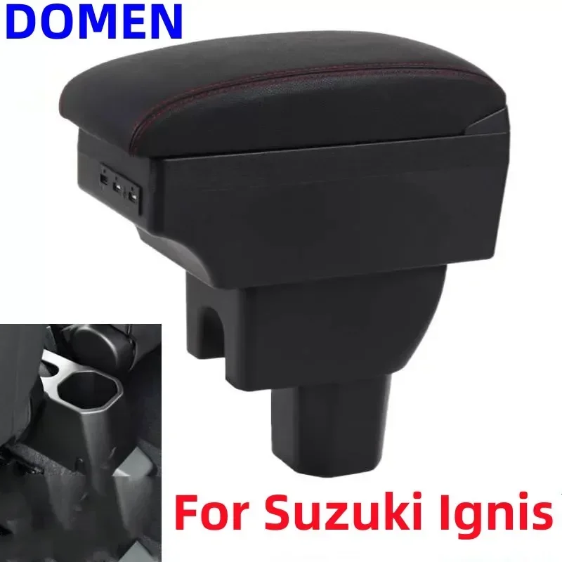 NEW-for-Suzuki-Ignis-armrest-car-arm-rest-accessories-leather-storage ...
