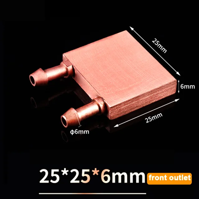 Full Copper CPU GPU Water Cooling Block,Graphics Card Intel AMD Heat ...