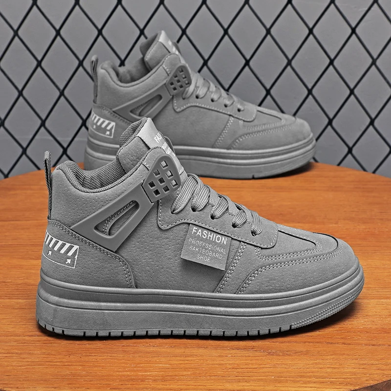 Children-s-High-Top-Sneakers-for-Boys-Classic-Sport-Flst-Shoes-Leather ...