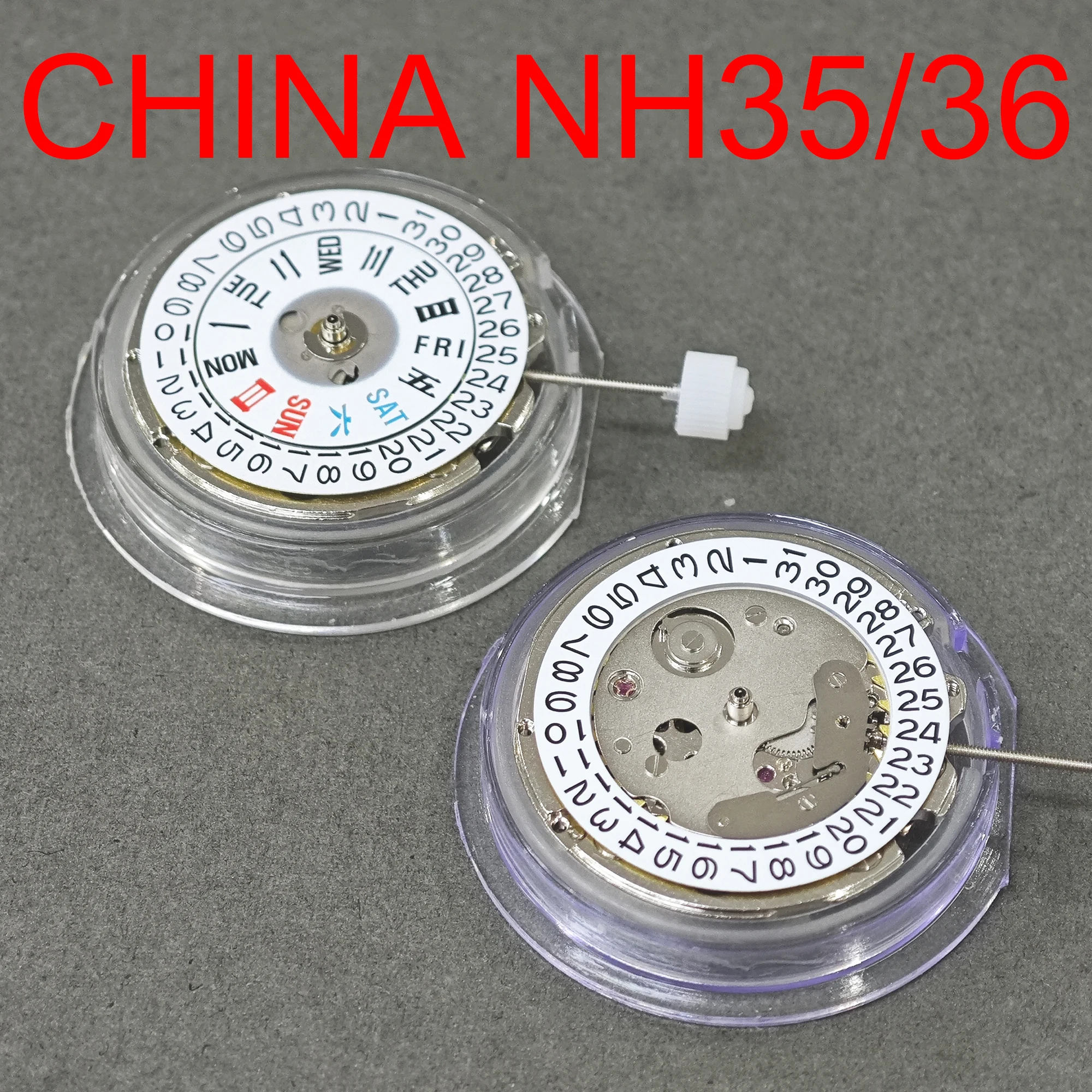 NH35/36 Movement China Made NH35 Automatic Mechanical Movement High ...