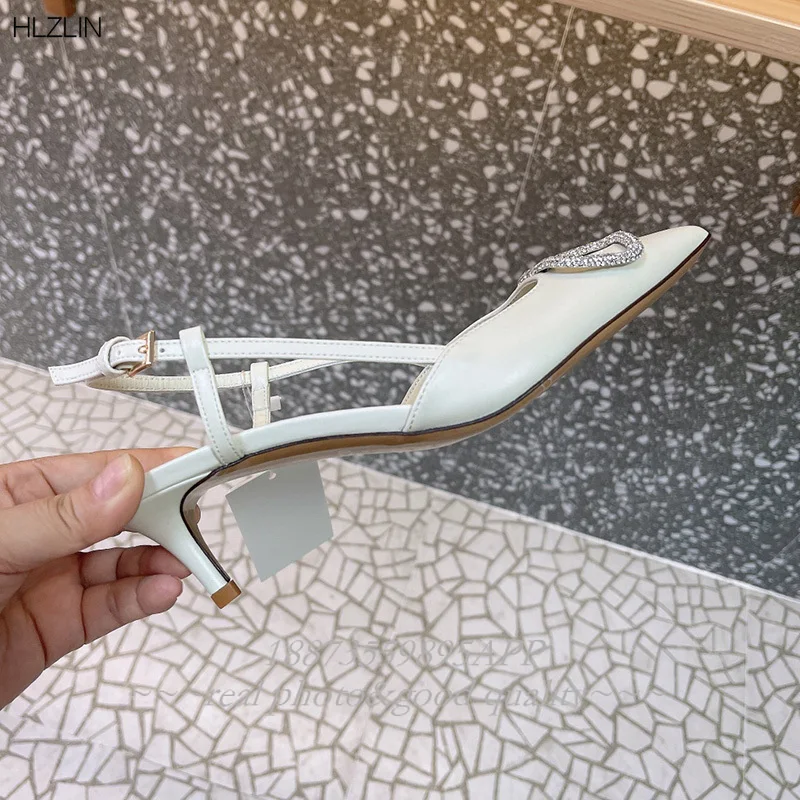 2024The-highest-quality-crystal-leather-high-heel-shoes-Wedding-Party ...