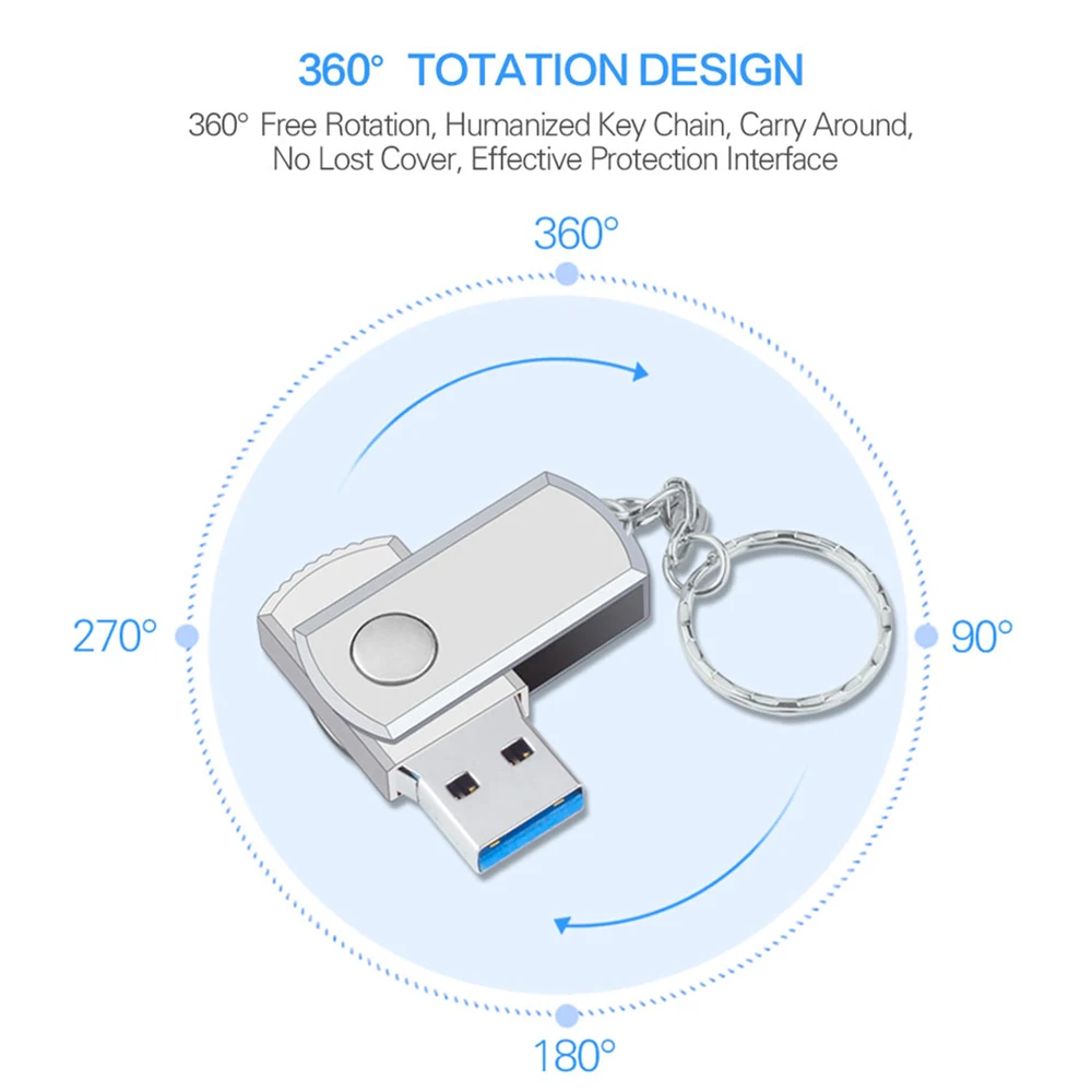Generic 2023 New Usb 3.0 16tb High Speed Pendrive 8tb Metal Cle Usb ...