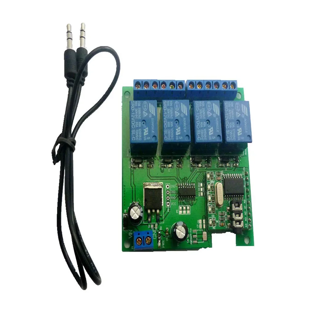 CE023-DC12V-DTMF-MT8870-Phone-Voice-Decoder-Control-Momentary-Toggle ...